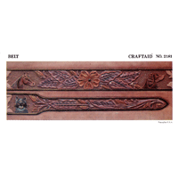 2181 Floral and Animal Belt — Tandy Leather, Inc.