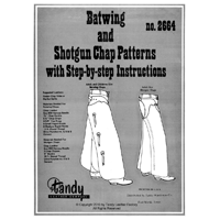 2664 Batwing And Shotgun Chap Patterns — Tandy Leather, Inc.