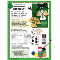 Christmas 2 Non Tooling Angel Ornament Lesson Plan — Tandy Leather, Inc.