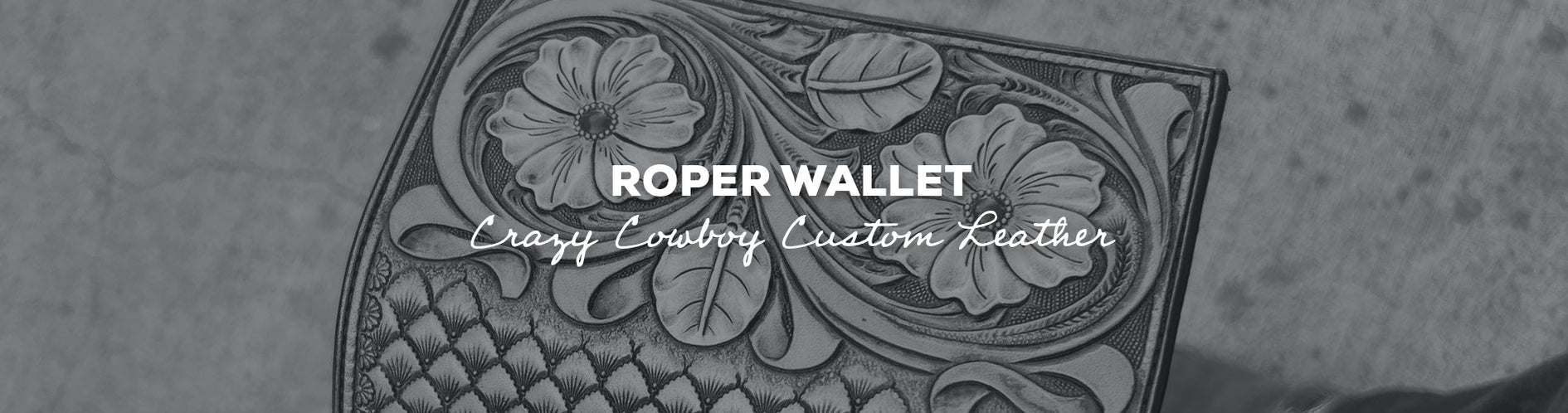 Gift Idea: Roper Wallet with Crazy Cowboy Custom Leather — Tandy ...