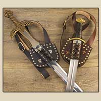 Crusader-Style Over-Shoulder Sword Carrier Pattern — Tandy Leather, Inc.