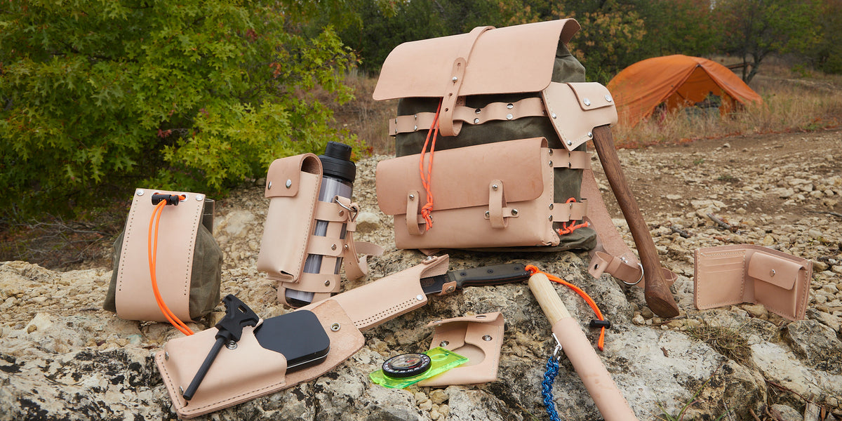 FIVE Beginner Friendly Outdoorsy Leather Projects for the Whole Family ...