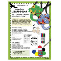 Ecology Non Tooling Lizard Pouch Lesson Plan — Tandy Leather, Inc.