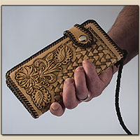 Japanese Style Roper Wallet Pattern — Tandy Leather, Inc.