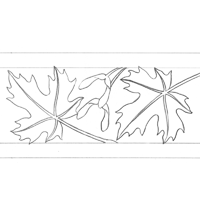 Maple Leaf Belt Pattern — Tandy Leather, Inc.