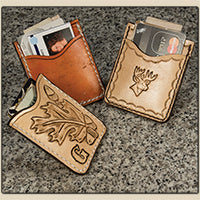 Mini Credit Card Case Pattern — Tandy Leather, Inc.