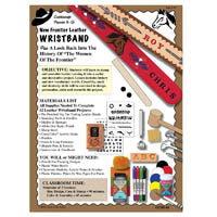 New Frontier Tooling Wristband Lesson Plan — Tandy Leather, Inc.