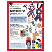 Patriotic Tooling Support Ribbon Lesson Plan — Tandy Leather, Inc.