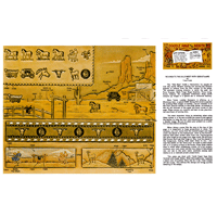 Recreate the Old West with 8200 Stamps by Tony Laier- Series 6D Page 1 ...
