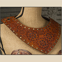Steampunk Gorget Pattern — Tandy Leather, Inc.