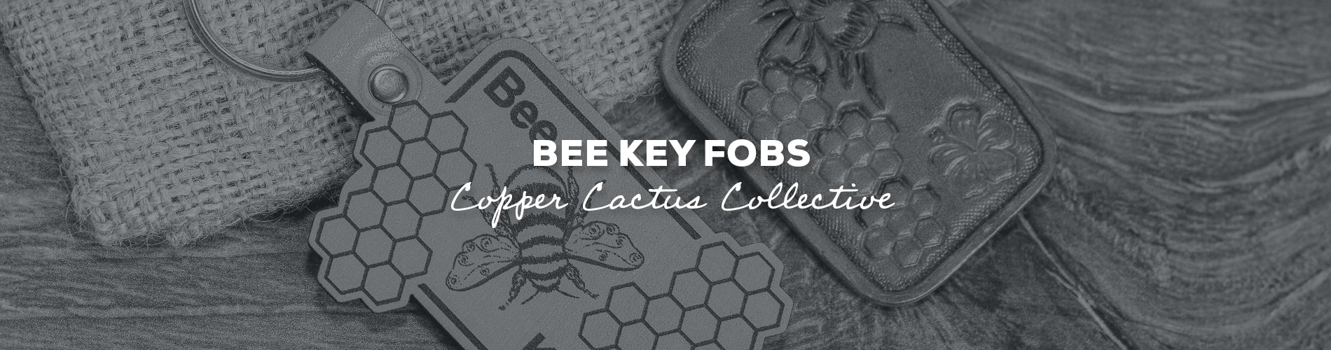 Gift Idea: Bee Key Fobs With Copper Cactus Collective — Tandy Leather, Inc.