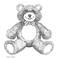 Teddy Bear Boy Sketch — Tandy Leather, Inc.