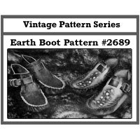 Vintage Earth Boot Pattern #2689 — Tandy Leather, Inc.