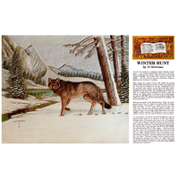 Winter Hunt by Al Stohlman- Series 3D Page 4 — Tandy Leather, Inc.
