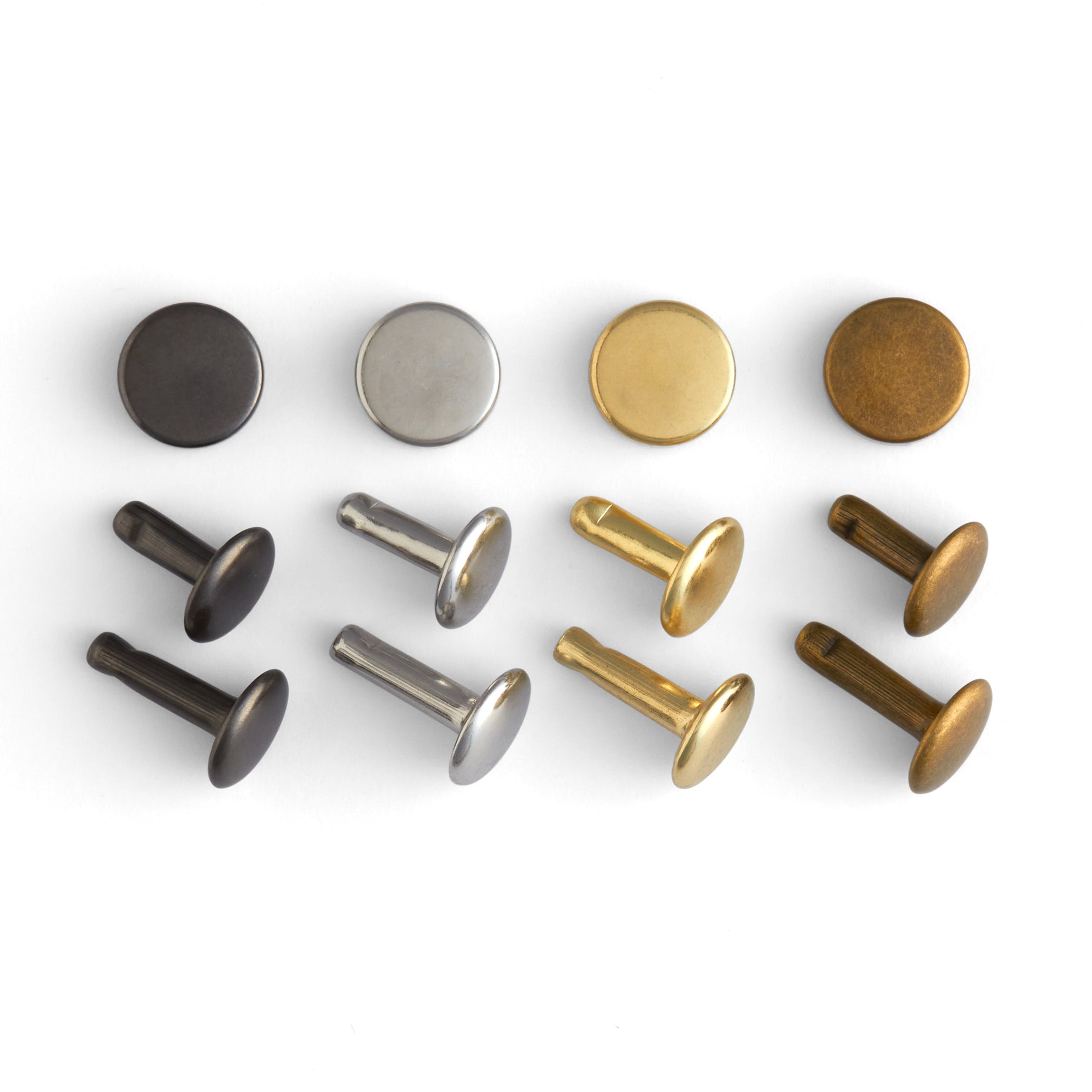 Brooklyn Rivet & Post Set 100 Pack — Tandy Leather, Inc.