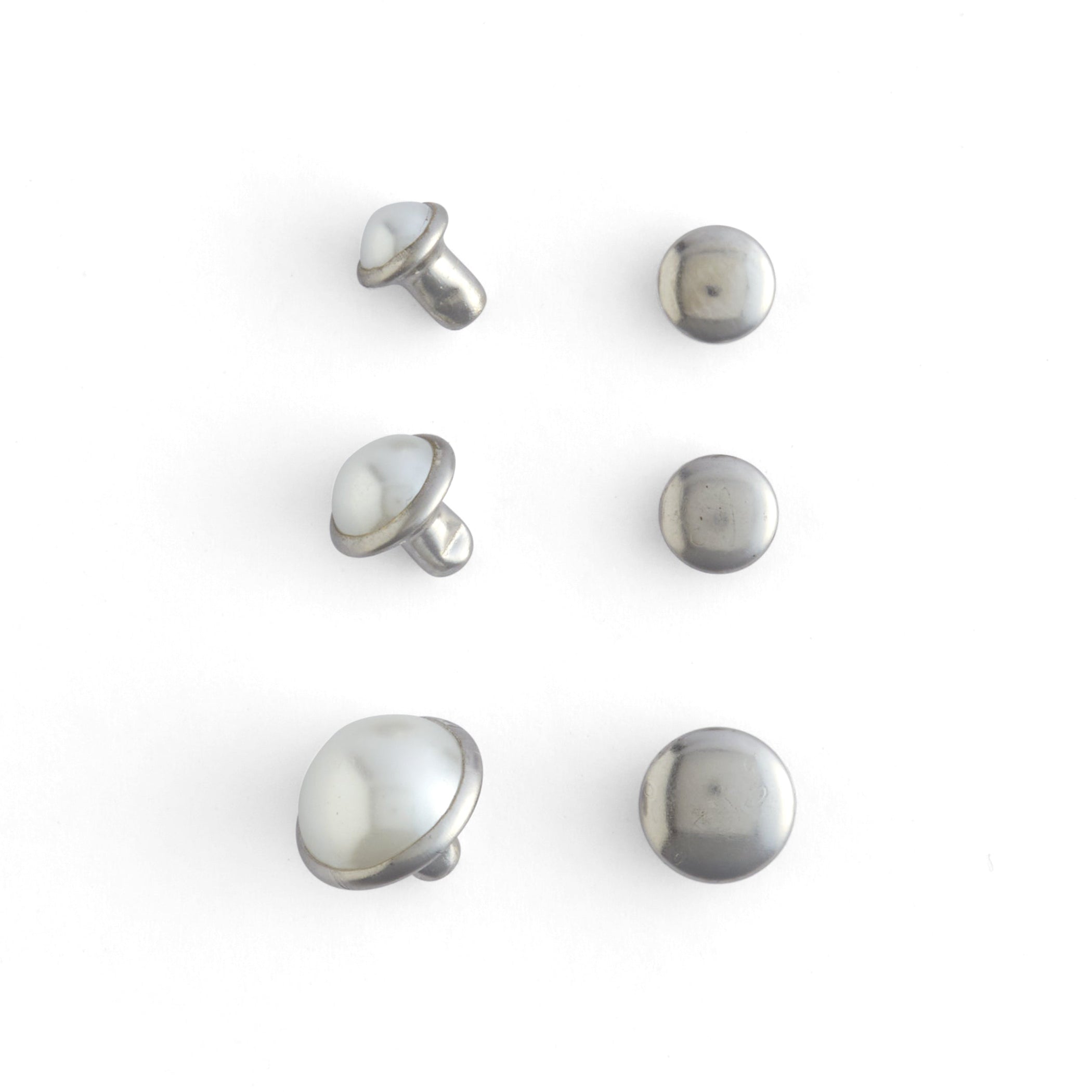 Synthetic Pearl Dome Rivets 10 Pack | Tandy Leather — Tandy Leather, Inc.