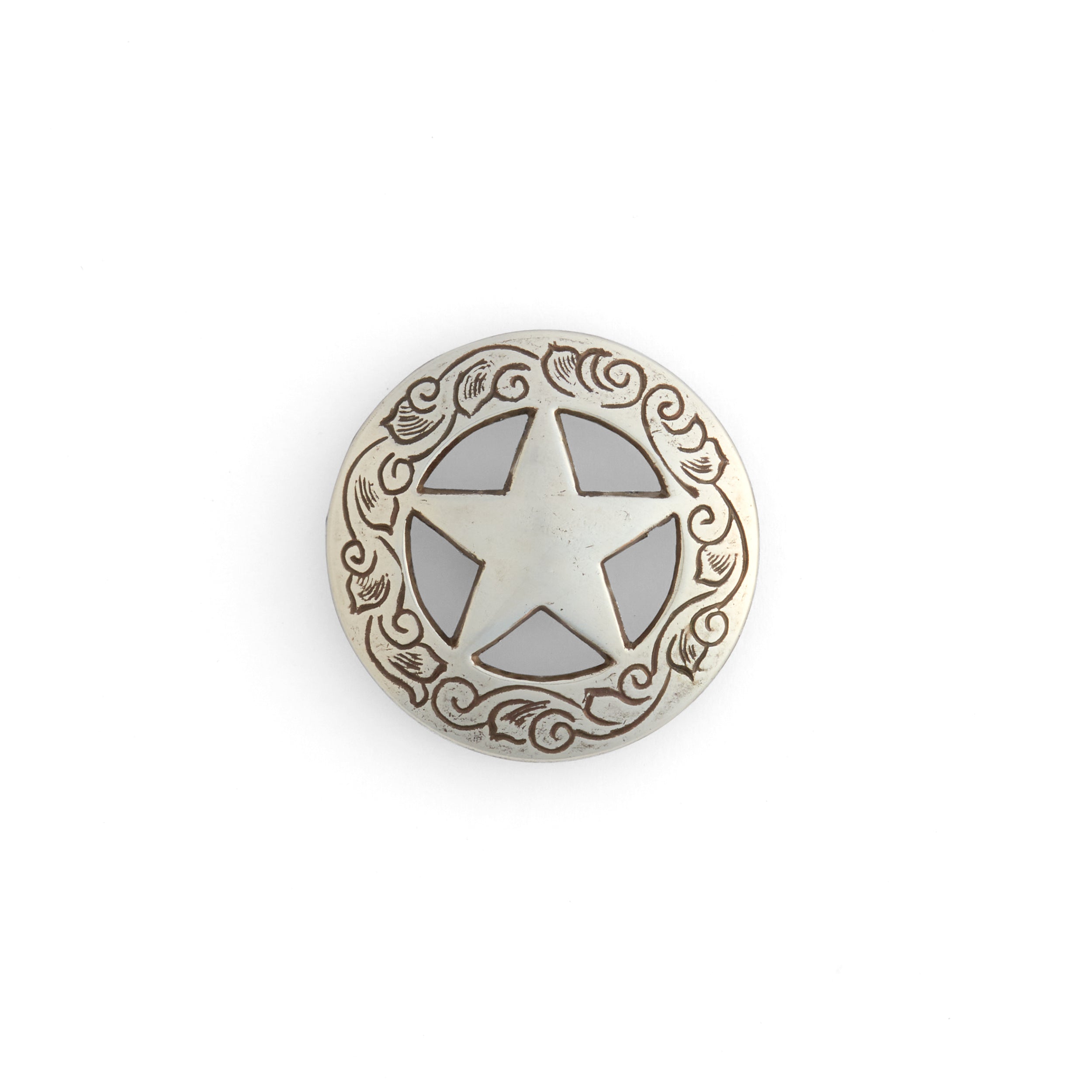 Texas Star Engraved Conchos — Tandy Leather, Inc.