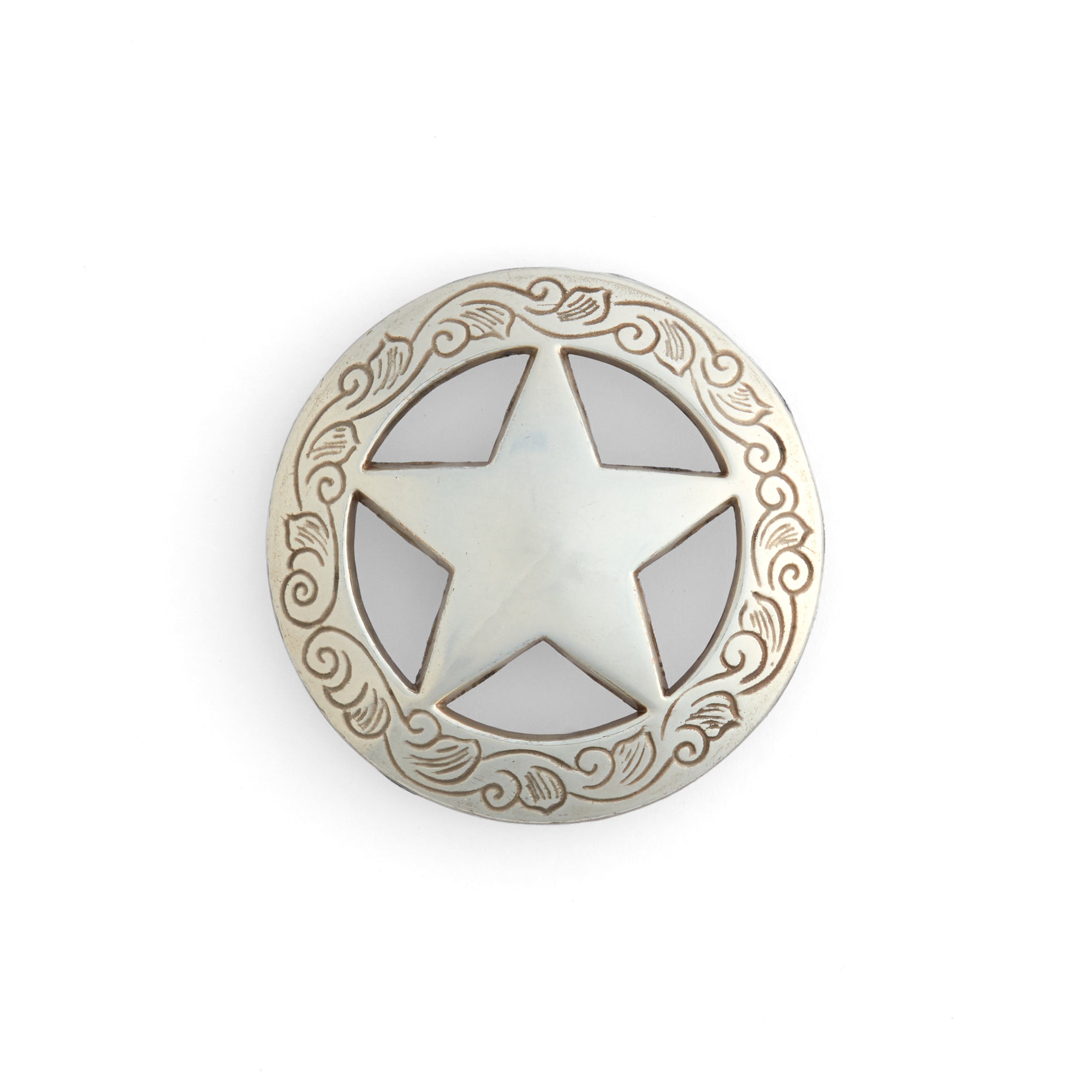 Texas Star Engraved Conchos — Tandy Leather, Inc.
