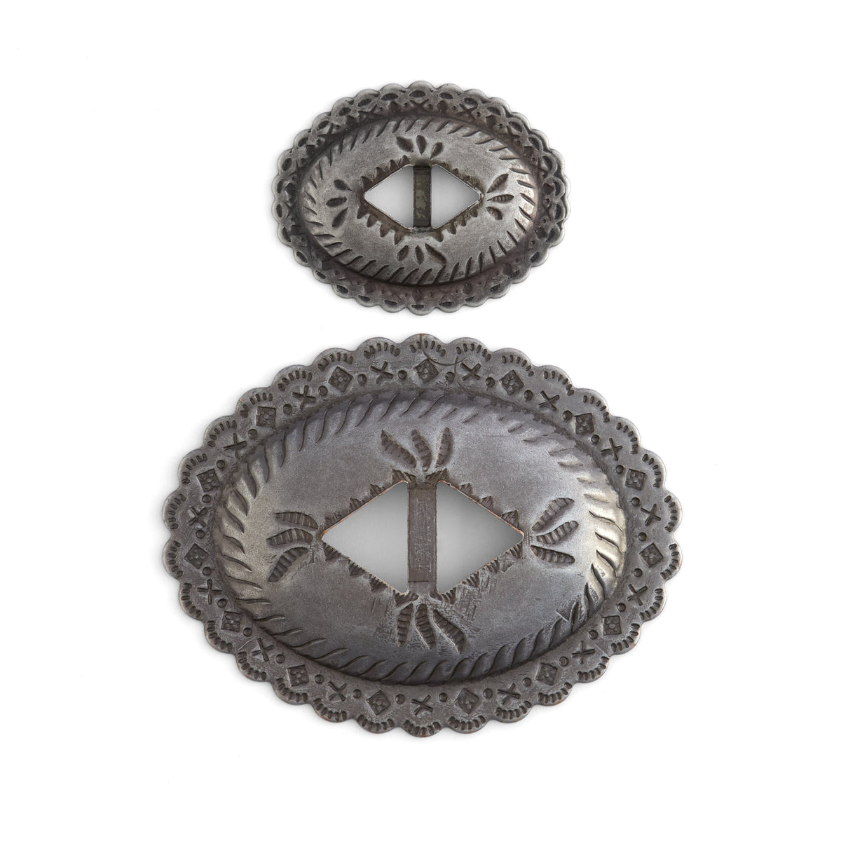 Nava Slotted Conchos 6 Pack | Tandy Leather — Tandy Leather, Inc.