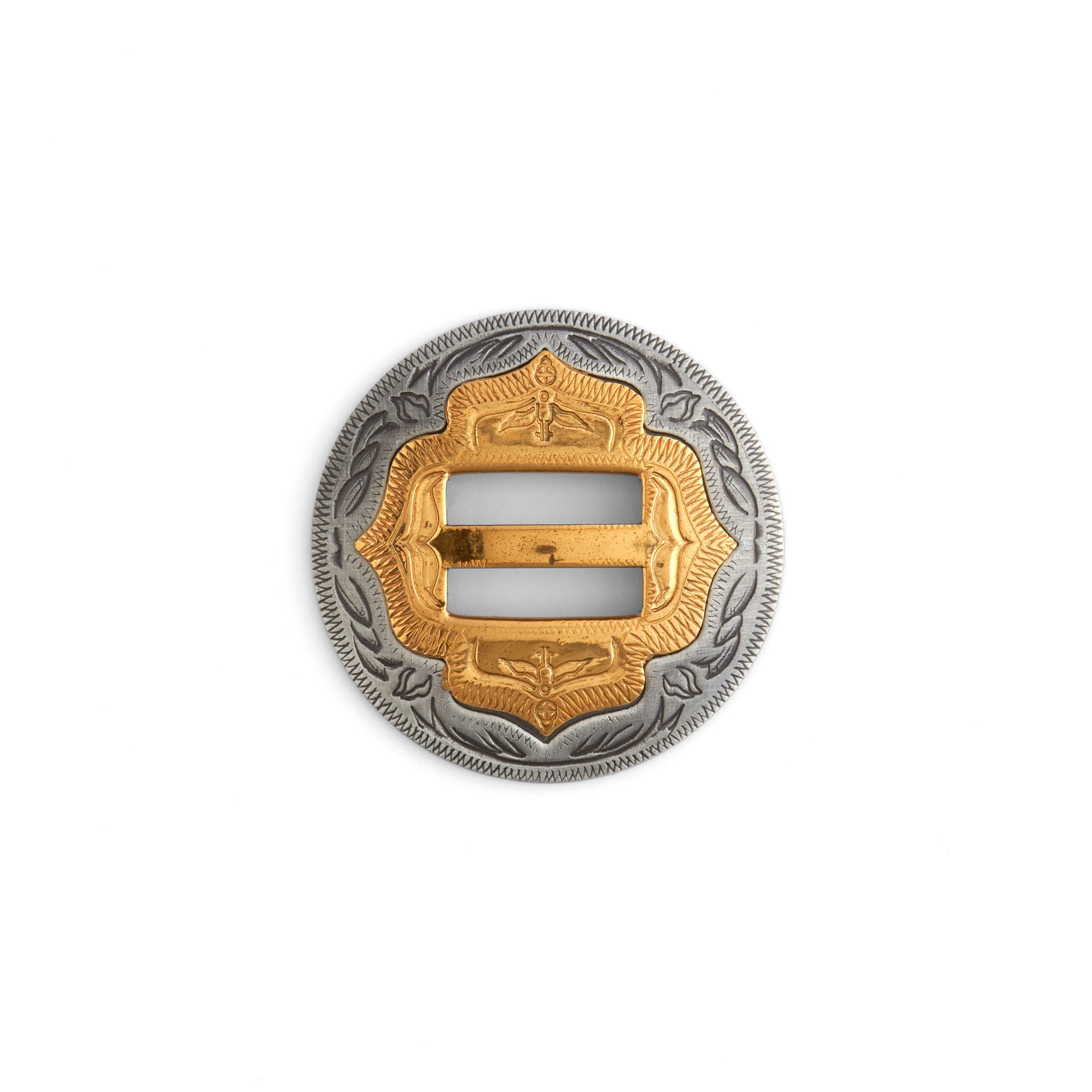 Slotted Two-Toned Conchos | Tandy Leather — Tandy Leather, Inc.