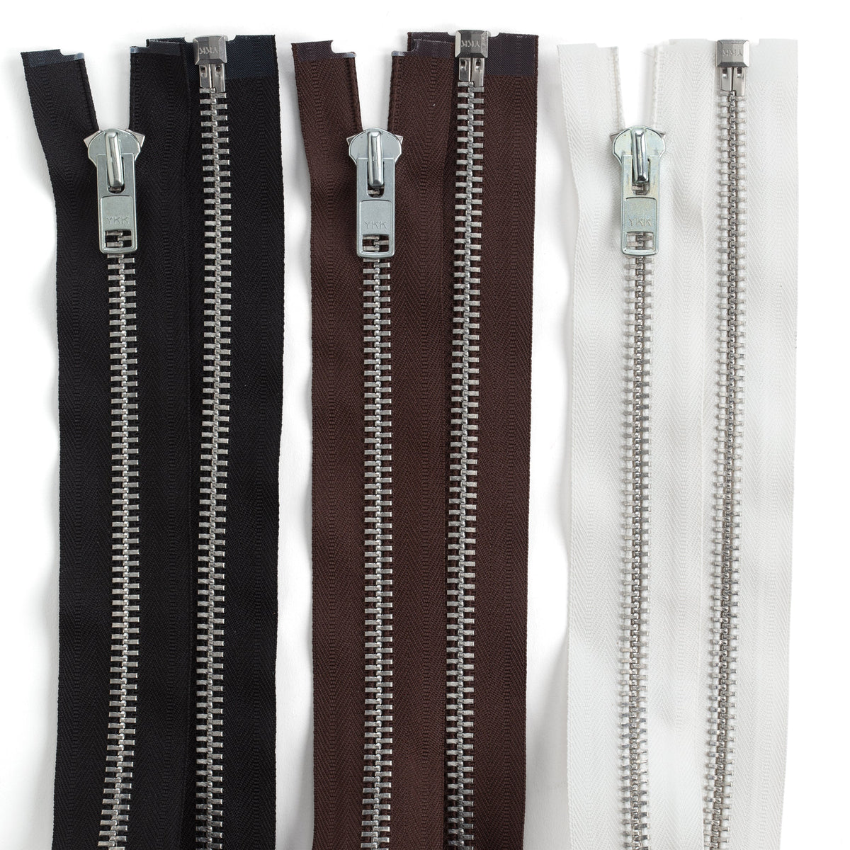 YKK #10 Aluminum Complete Chap Zipper | Tandy Leather — Tandy Leather, Inc.