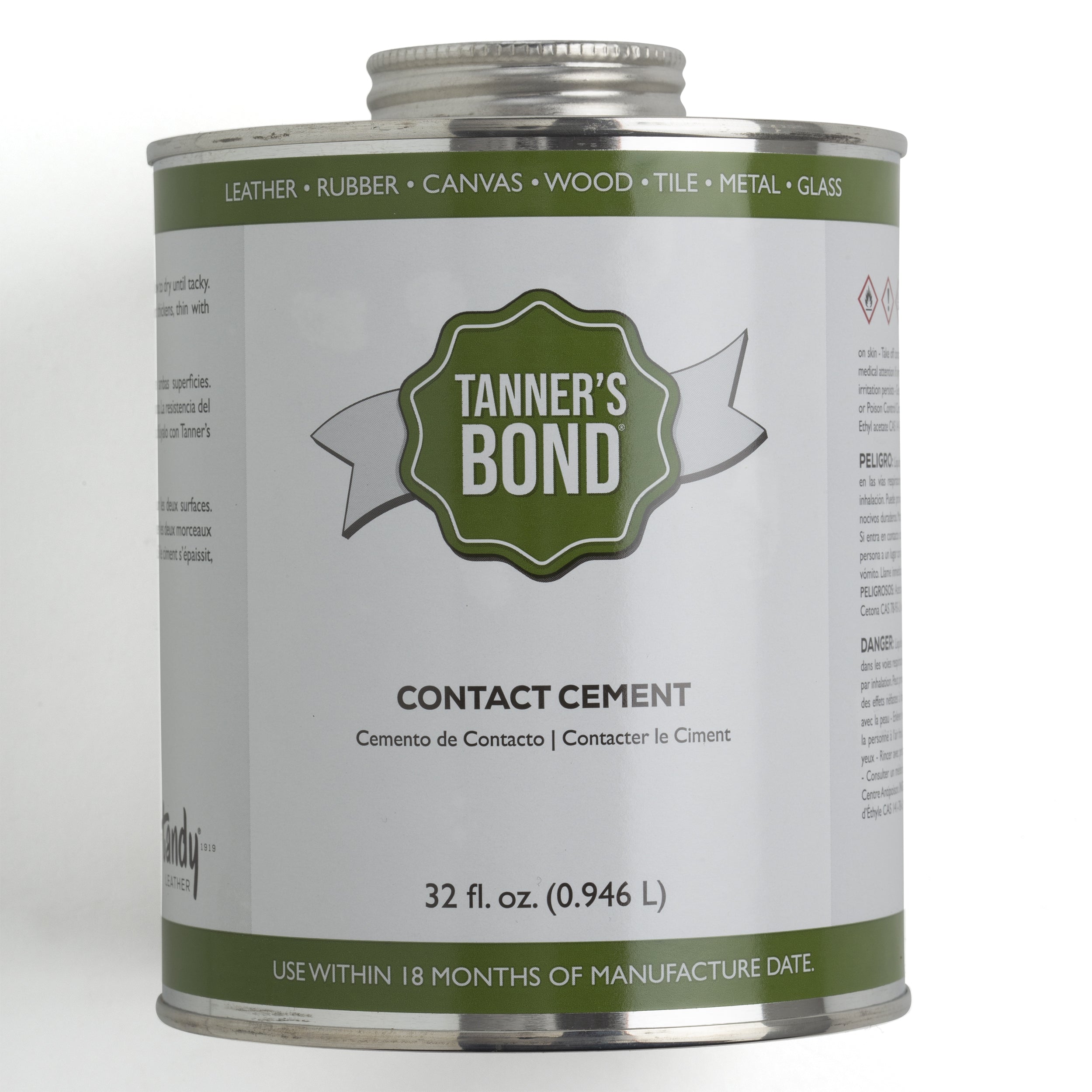 Tanner's Bond Contact Cement — Tandy Leather, Inc.