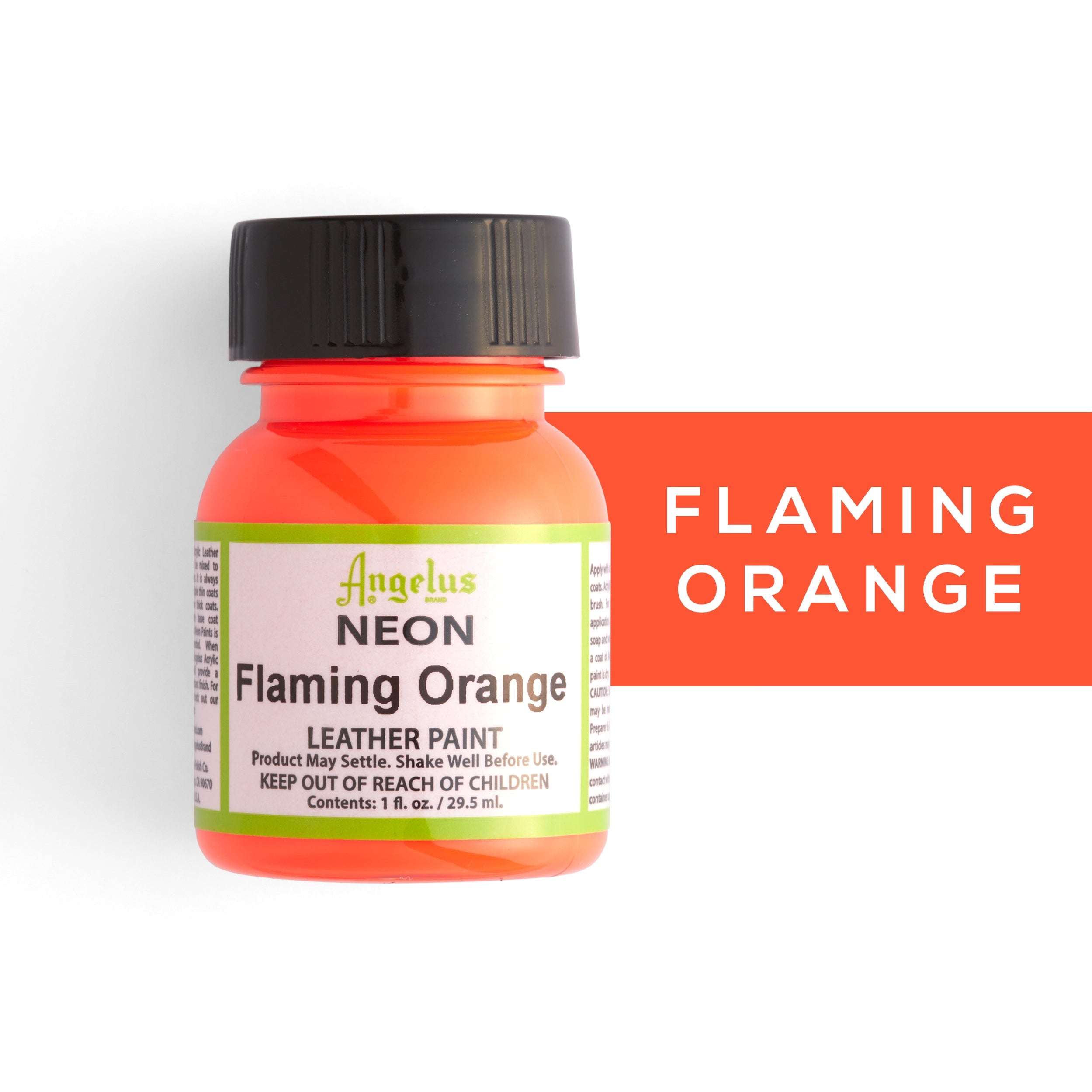 Angelus Neon Leather Paint 1 fl. oz. — Tandy Leather, Inc.