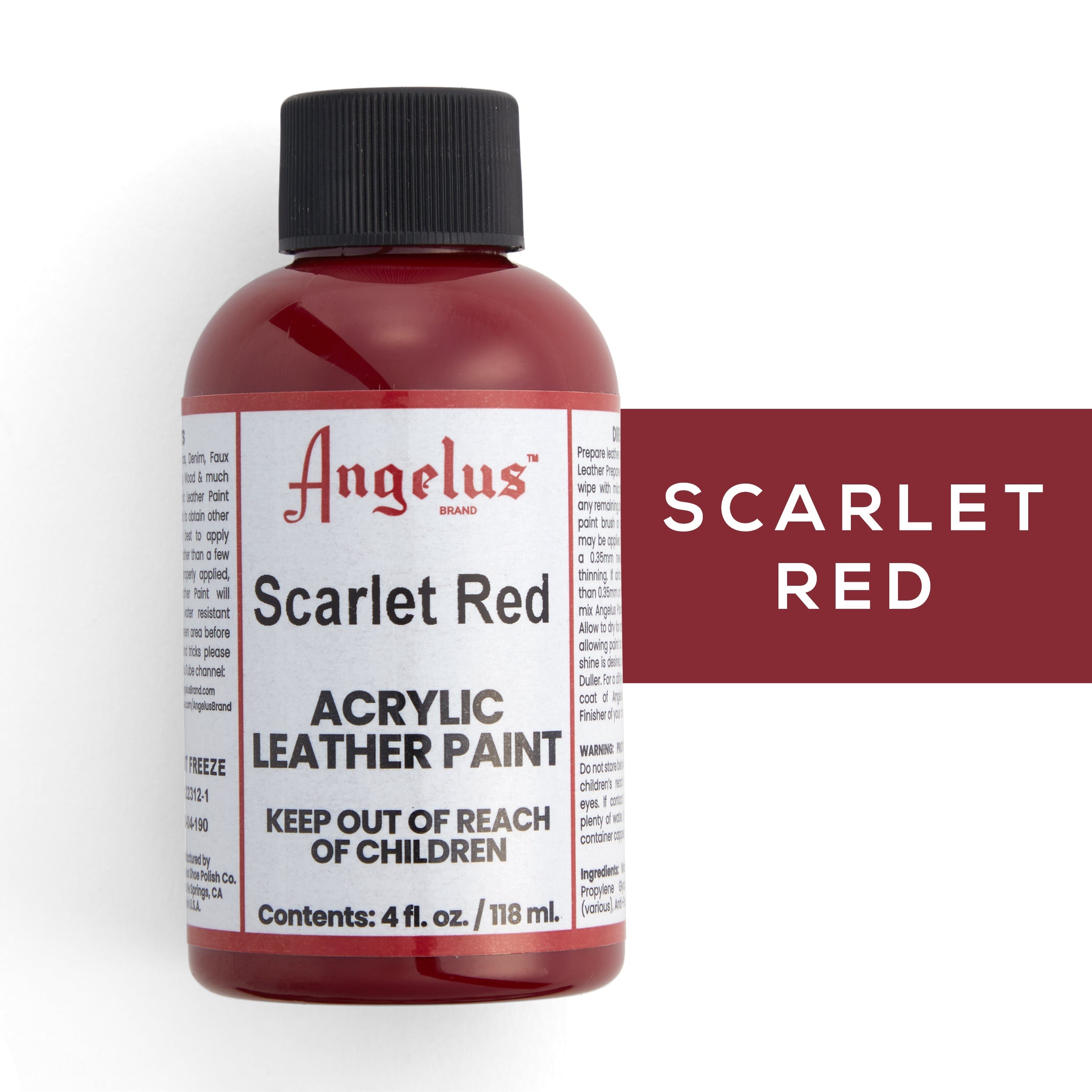 Angelus Leather Paint 4 fl. oz. — Tandy Leather, Inc.