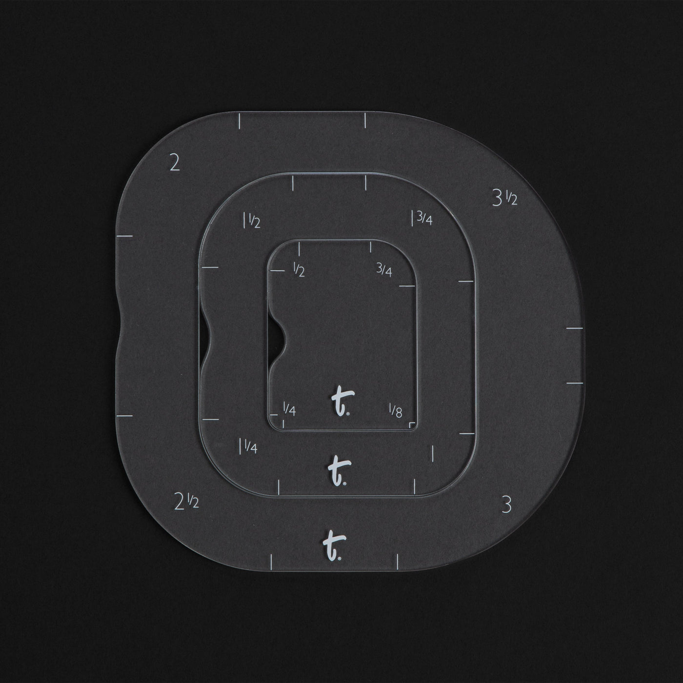 Nesting Radius Cards Acrylic Template — Tandy Leather, Inc.