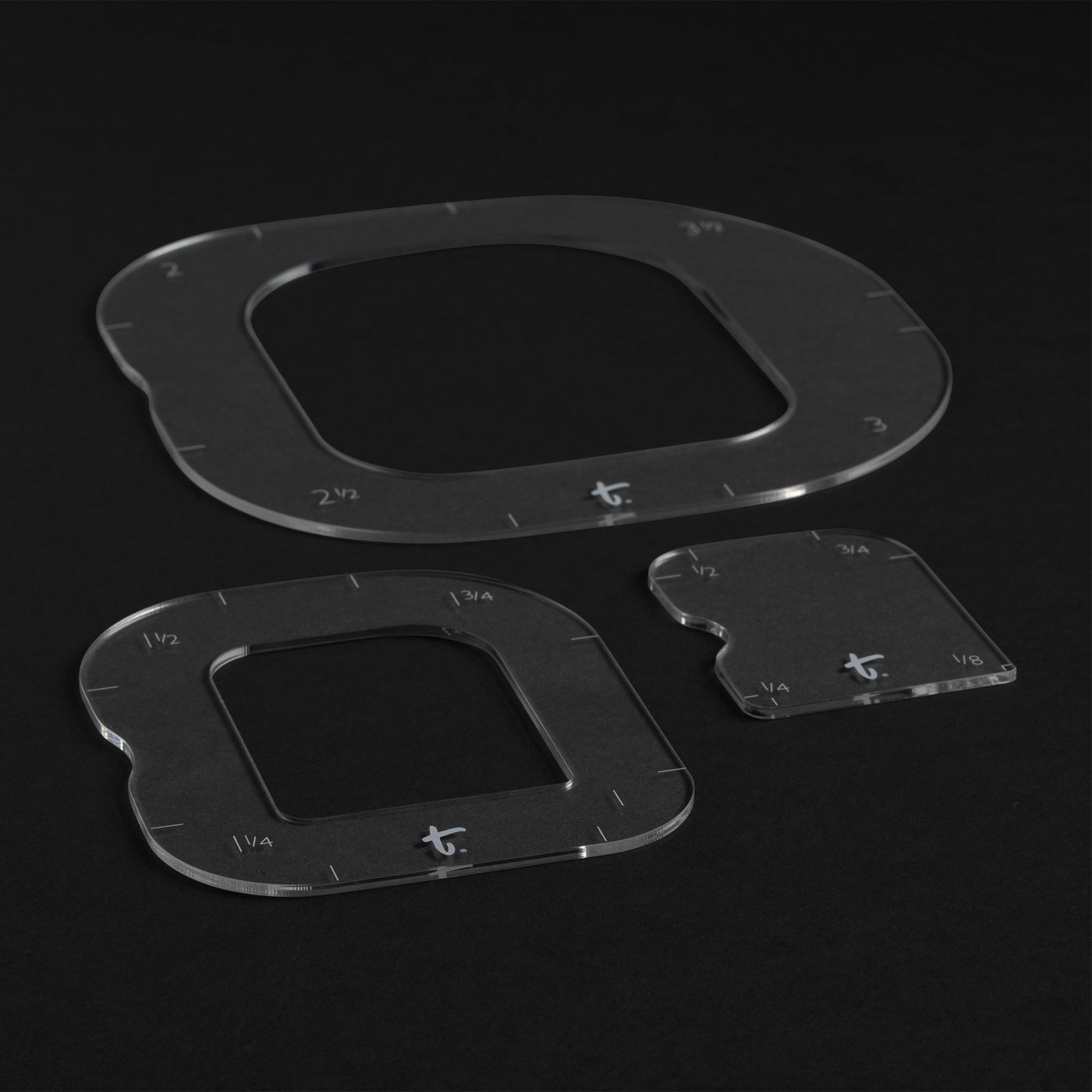 Nesting Radius Cards Acrylic Template | Tandy Leather — Tandy Leather, Inc.