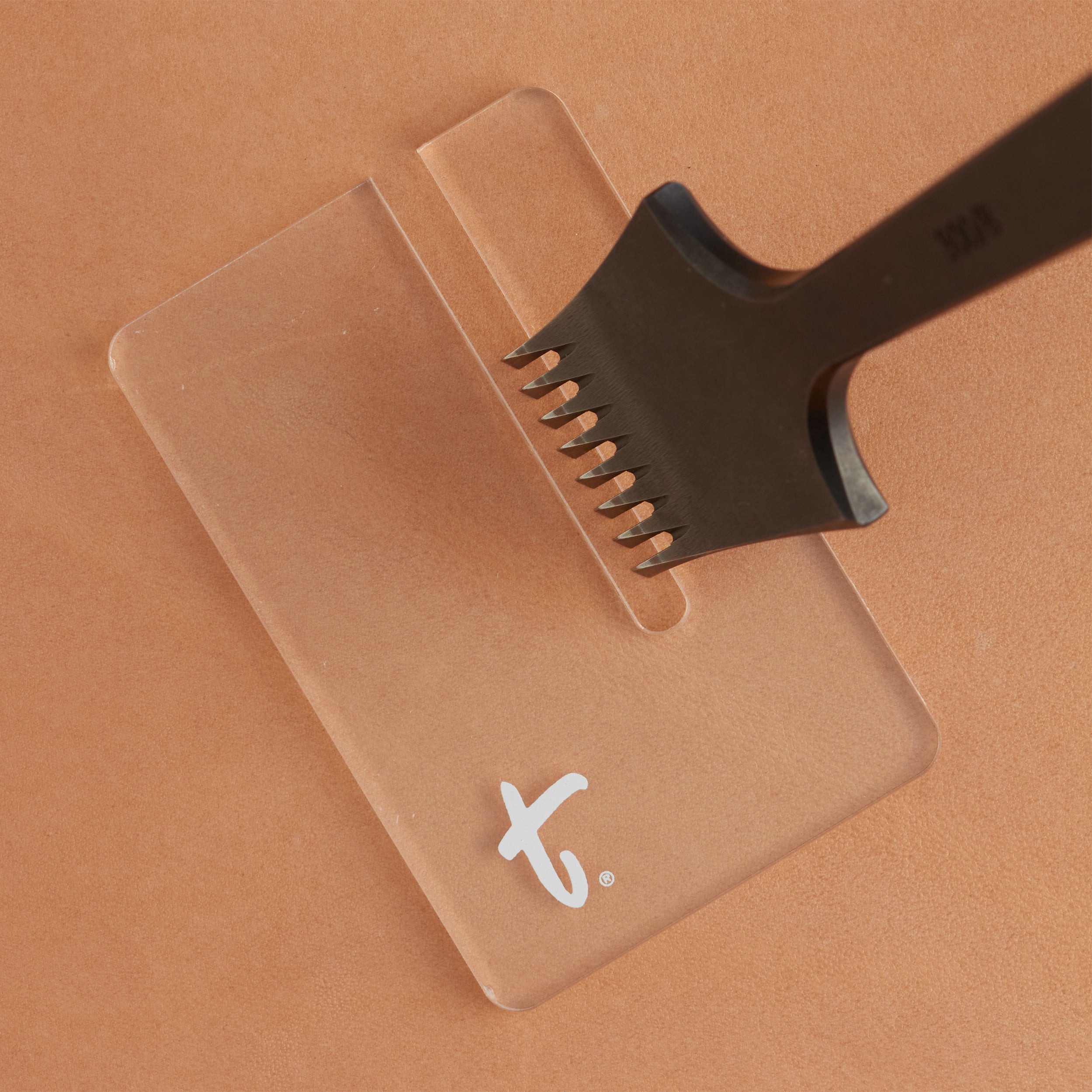 Chisel Jig Acrylic Template — Tandy Leather, Inc.