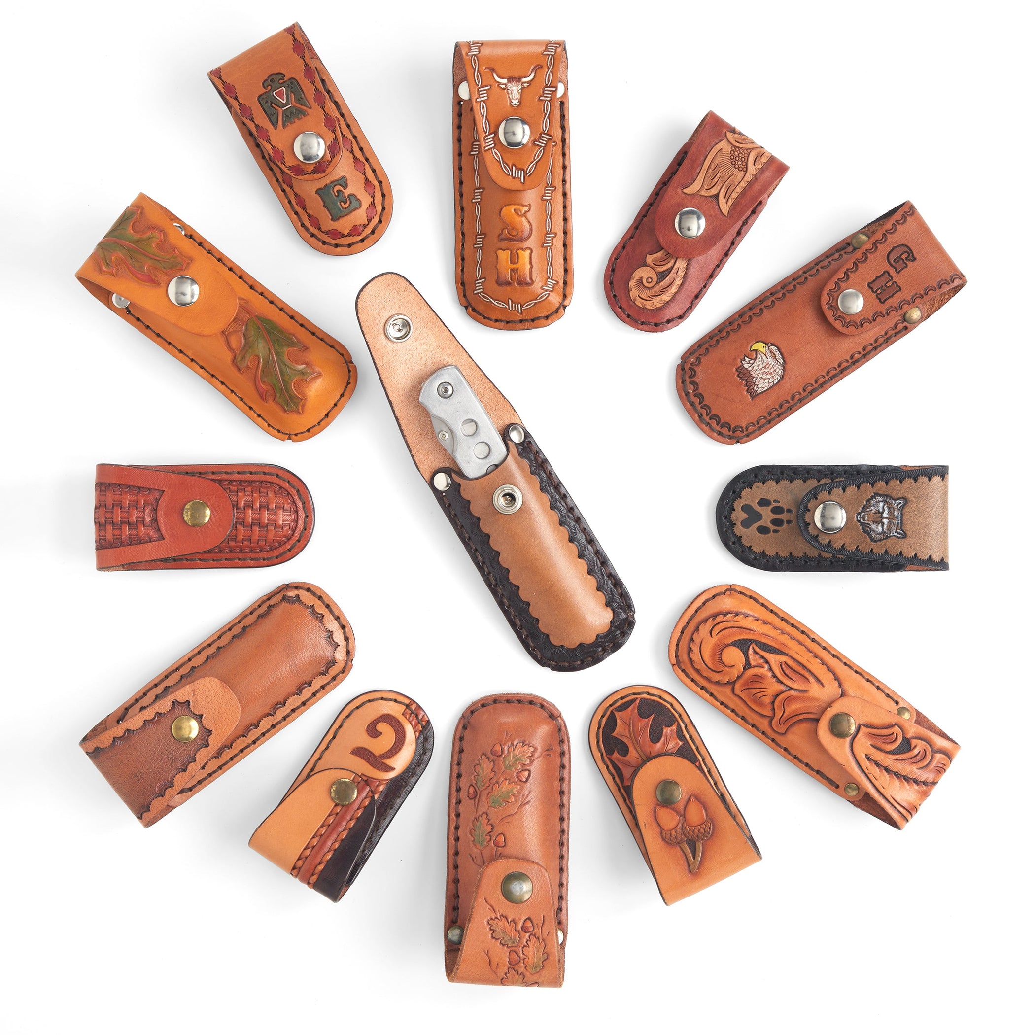 Folding Knife Pouch Kit | Tandy Leather — Tandy Leather, Inc.