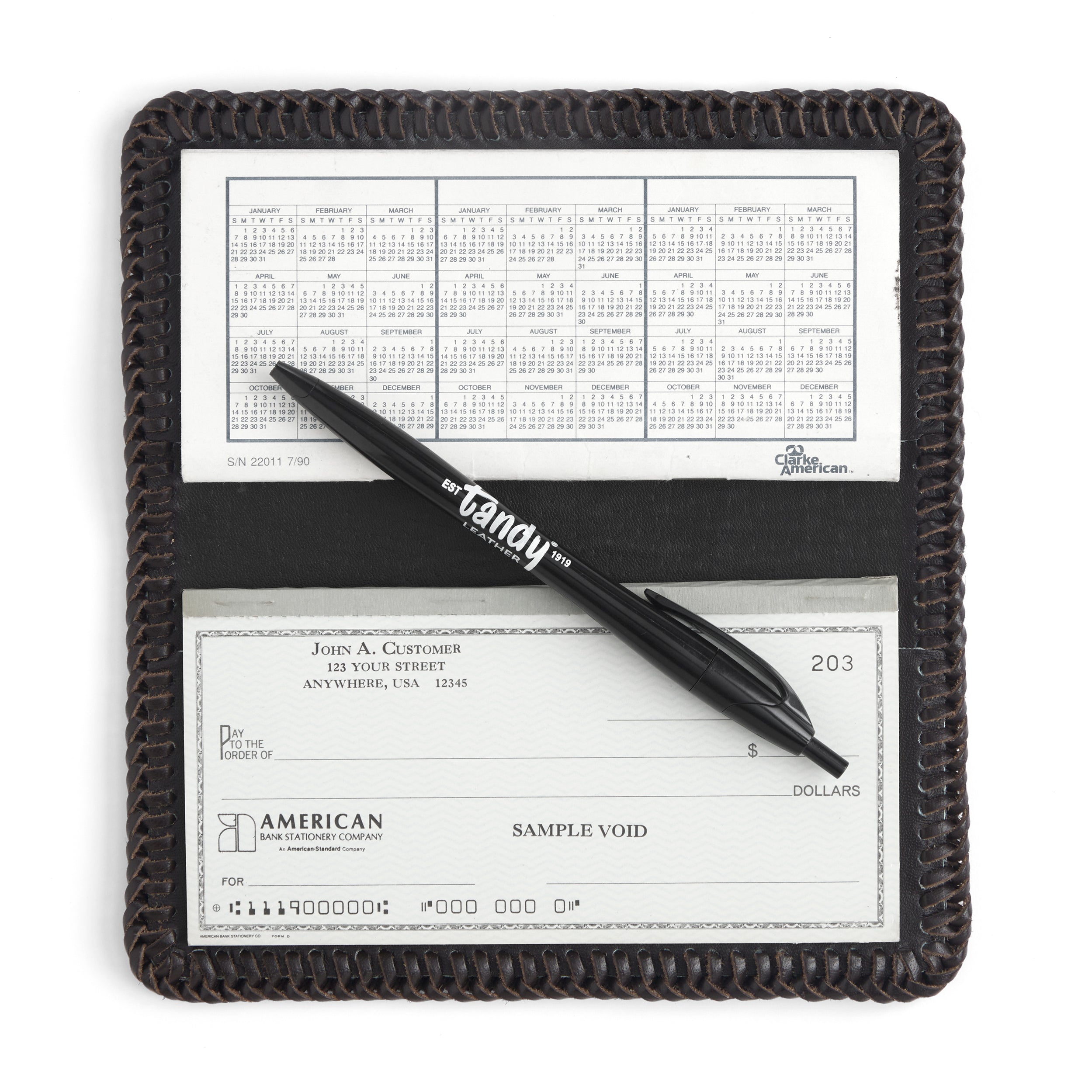 Checkbook Cover Leather Pack of 10 — Tandy Leather, Inc.