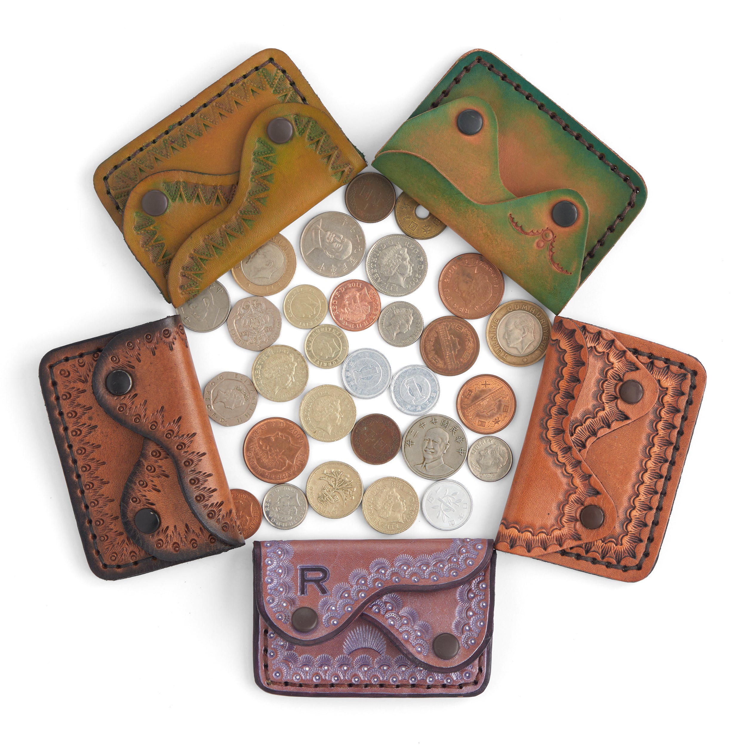 Two Pocket Coin Purse Kit — Tandy Leather, Inc.