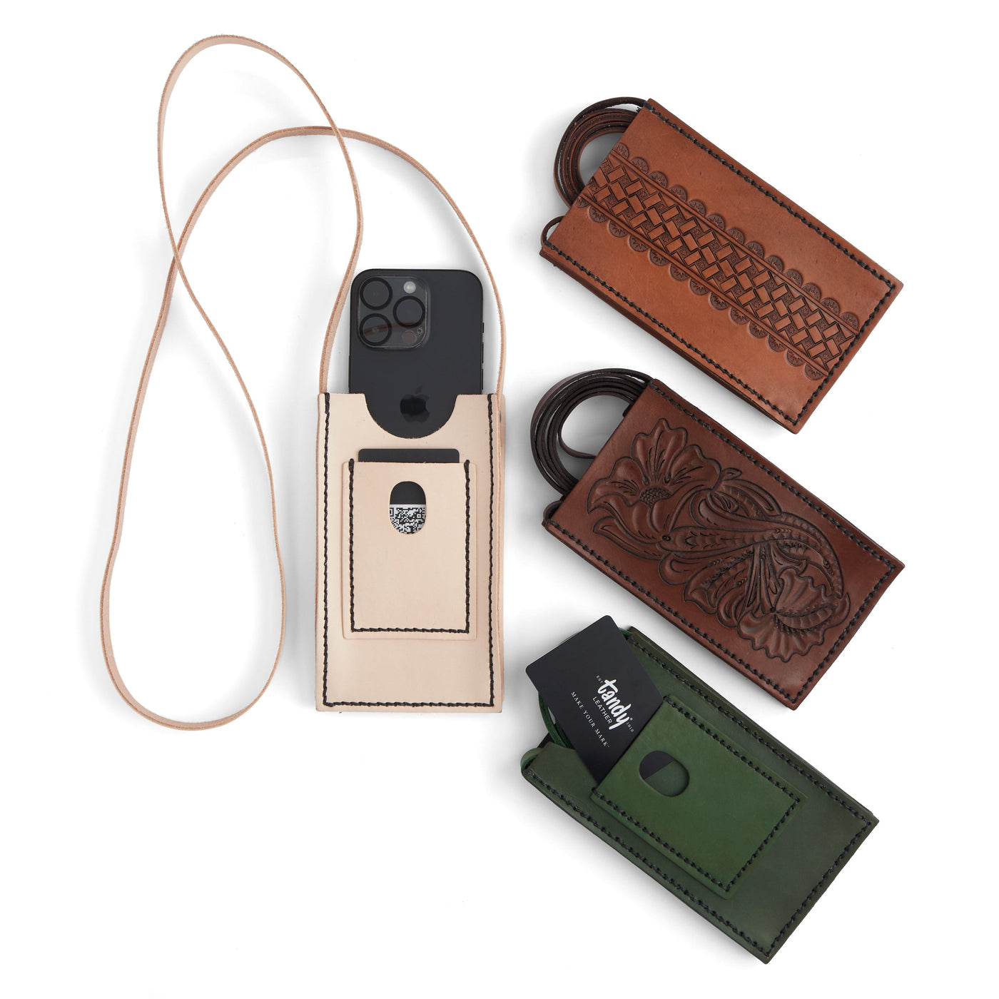 Crossbody Phone Pouch Kit | Tandy Leather — Tandy Leather, Inc.