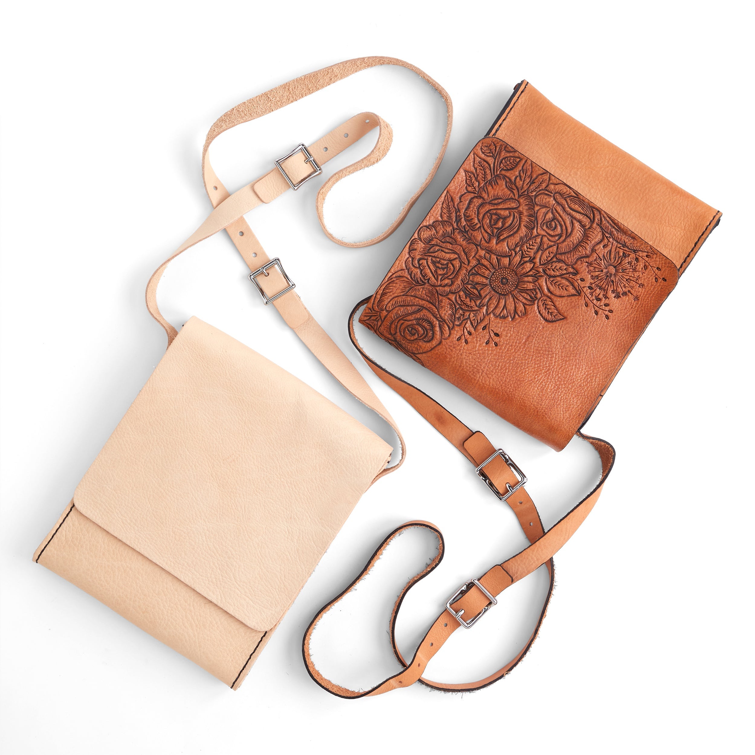 Vertical Messenger Bag Kit — Tandy Leather, Inc.