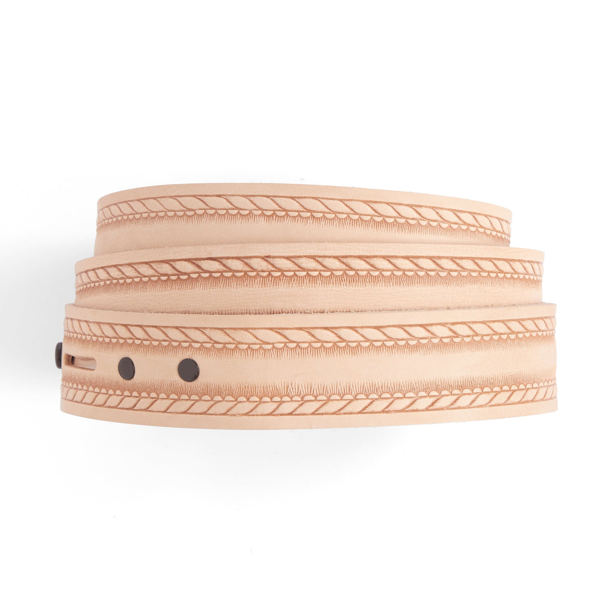 Rope Edge Embossed Belt Blank | Tandy Leather — Tandy Leather, Inc.