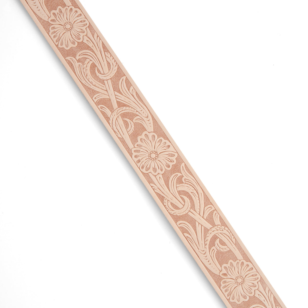 Running Floral Embossed Belt Blank | Tandy Leather — Tandy Leather, Inc.