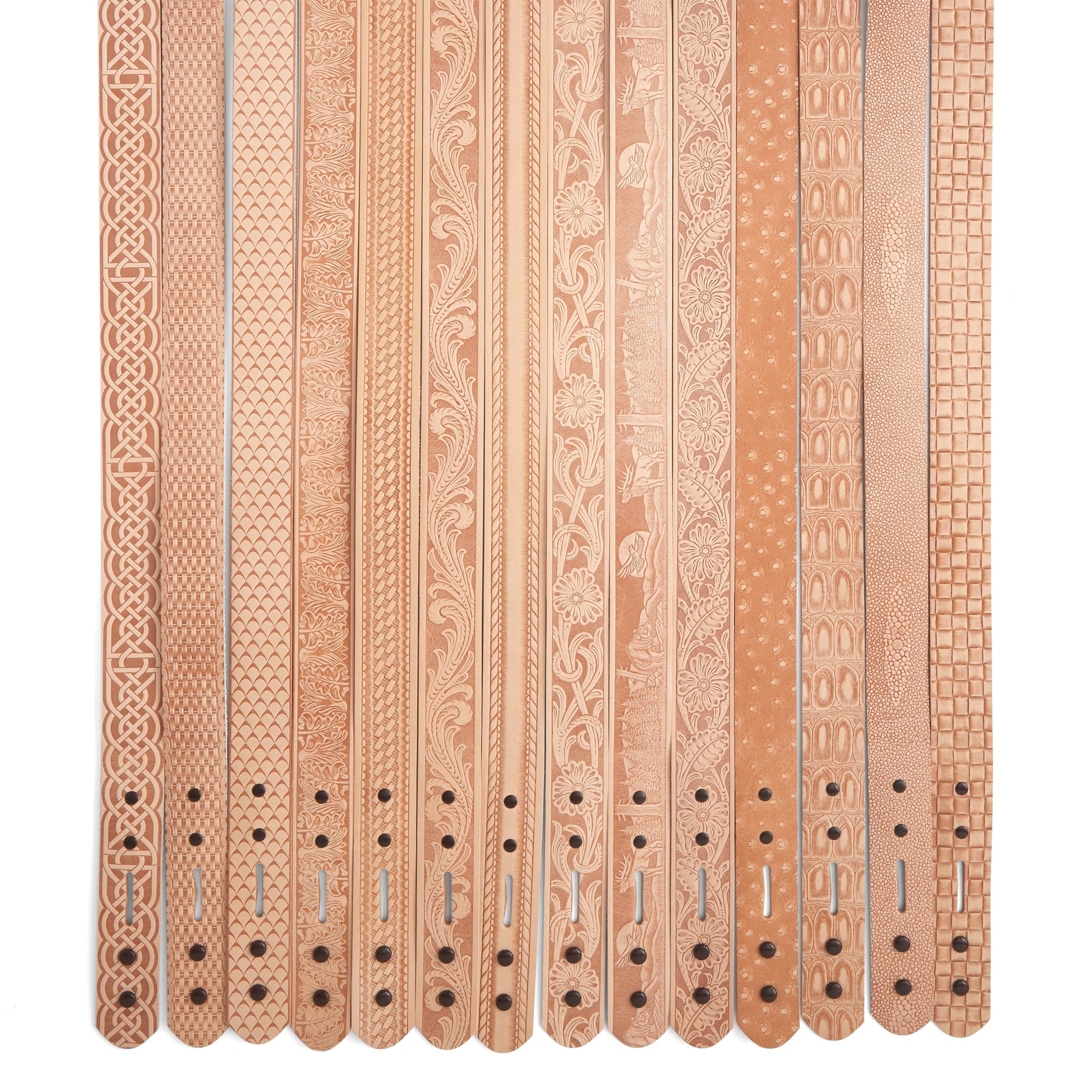 Rope Edge Embossed Belt Blank | Tandy Leather — Tandy Leather, Inc.