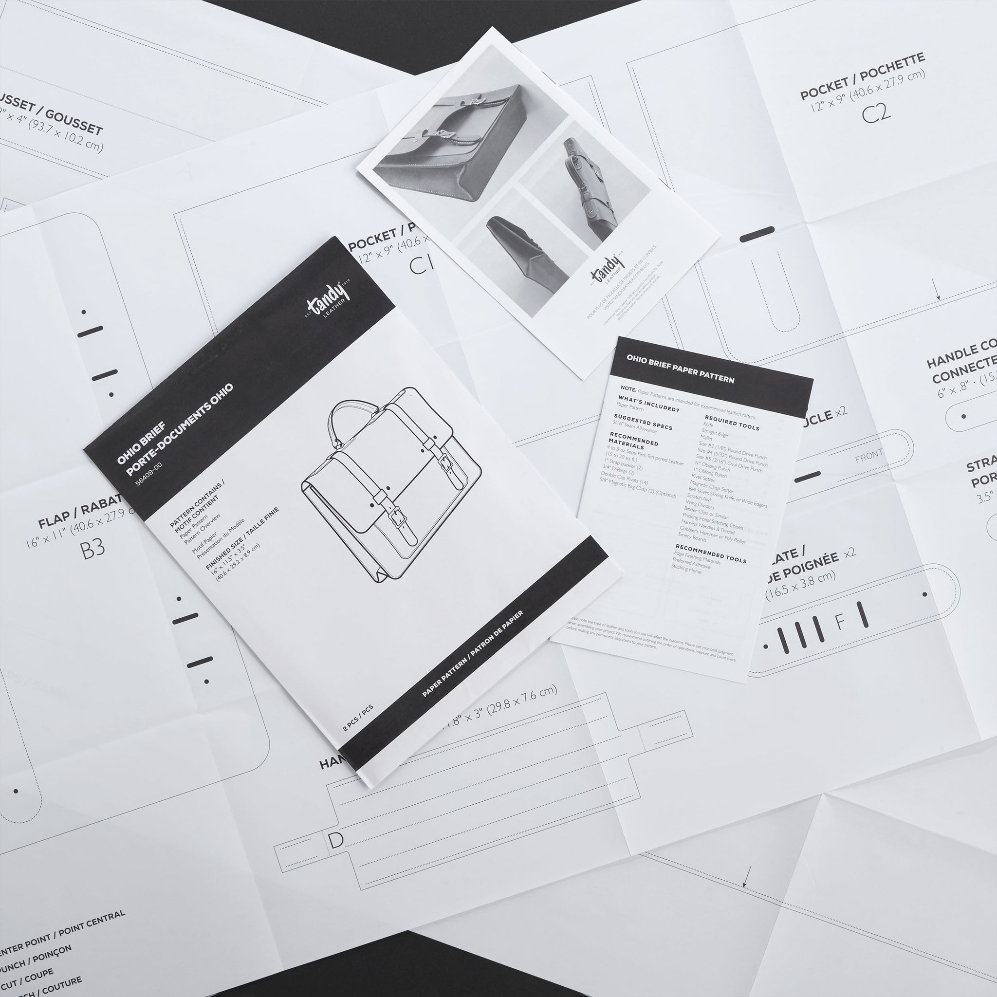 Shop Templates & Patterns at Tandy — Tandy Leather, Inc.