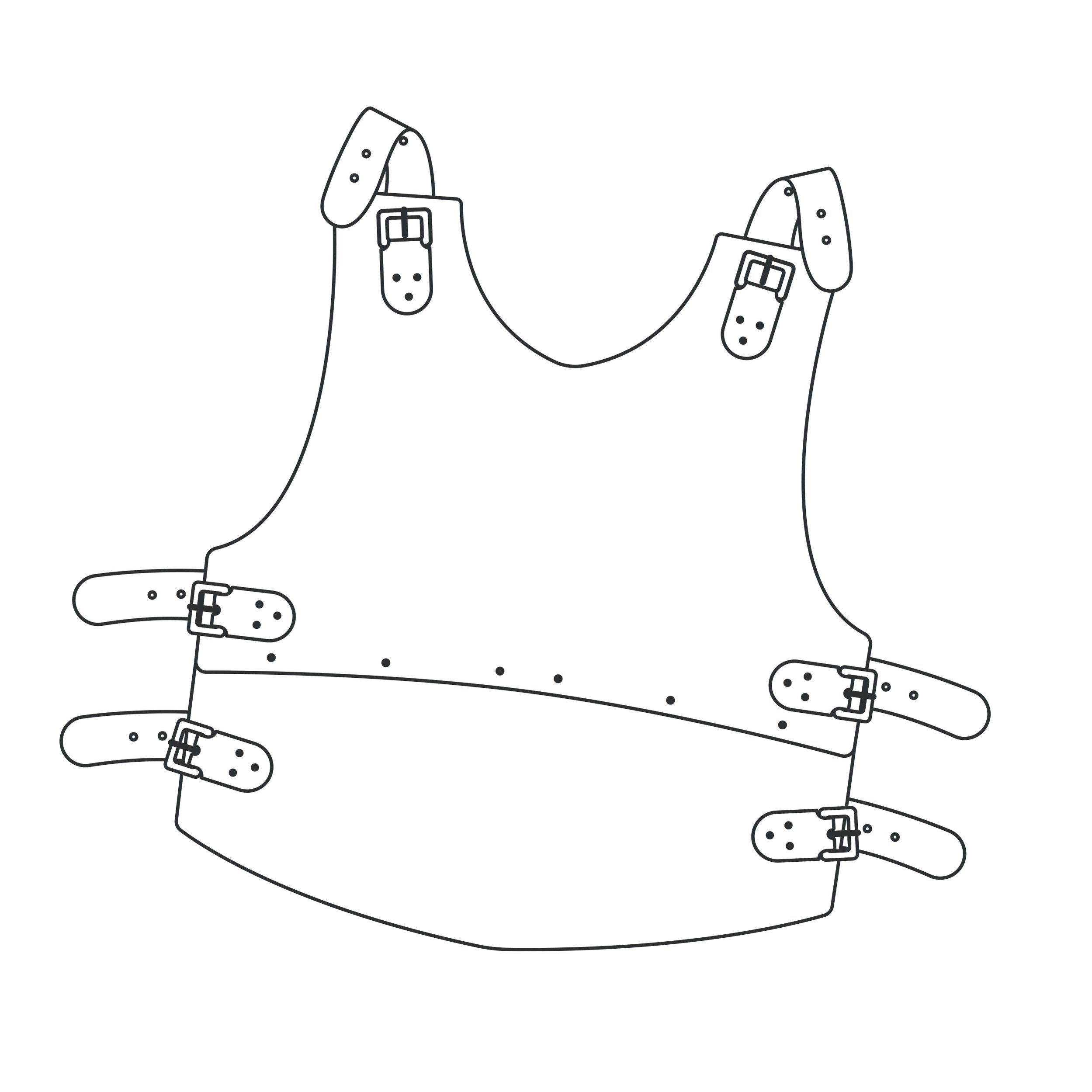 Chest Armor Paper Pattern | Tandy Leather — Tandy Leather, Inc.