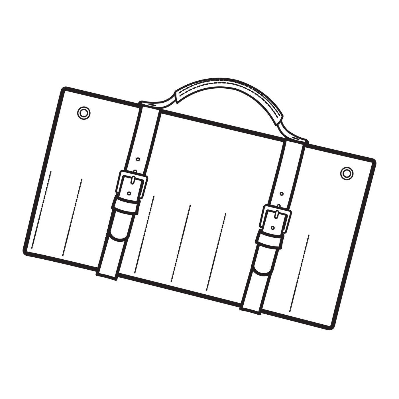 Tool Portfolio Paper Pattern — Tandy Leather, Inc.