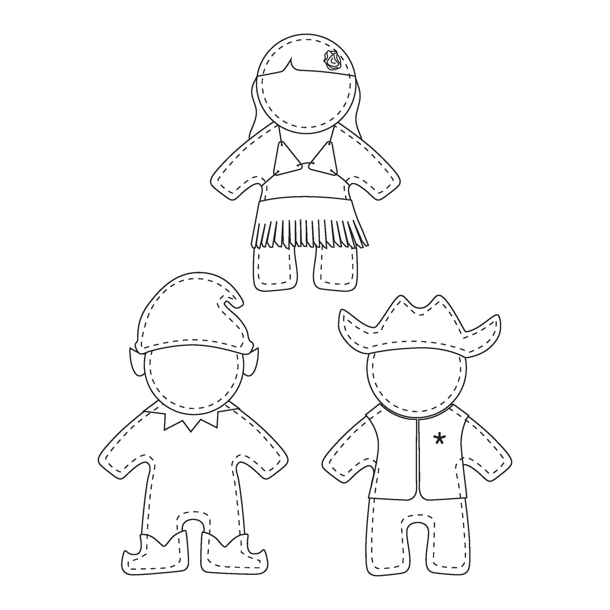 Patrón de papel Tandy Tots | Tandy Leather — Tandy Leather, Inc.