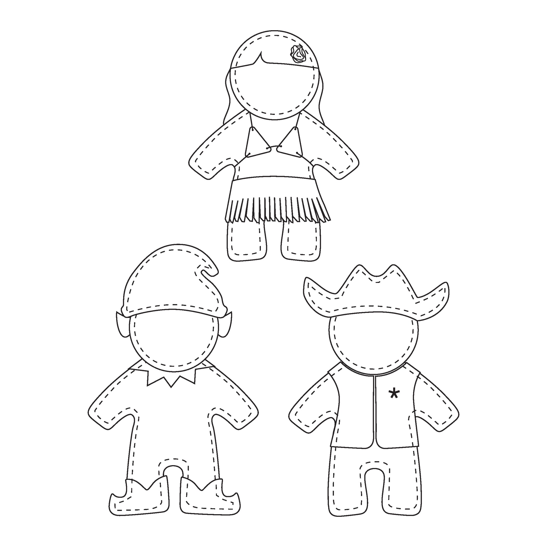 Tandy Tots Paper Pattern — Tandy Leather, Inc.