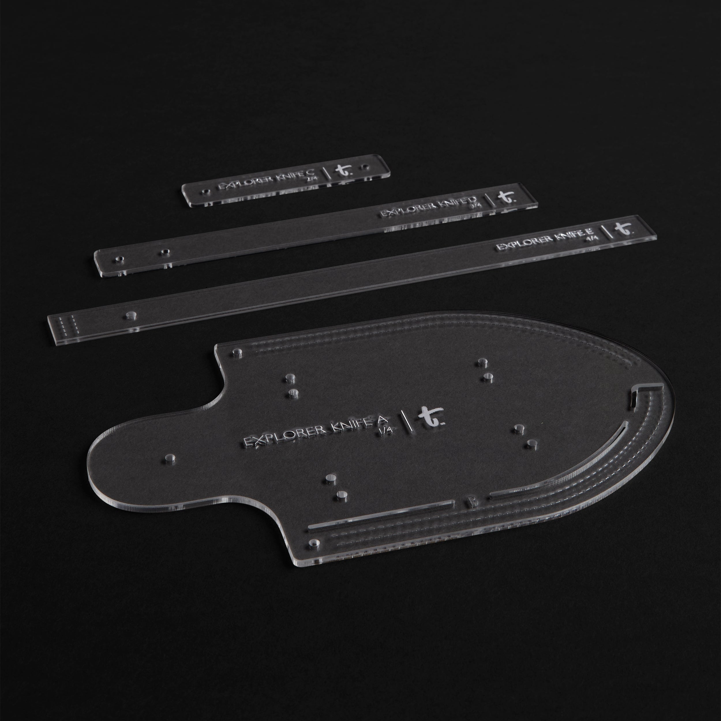 Explorer Knife Sheath Acrylic Template — Tandy Leather, Inc.