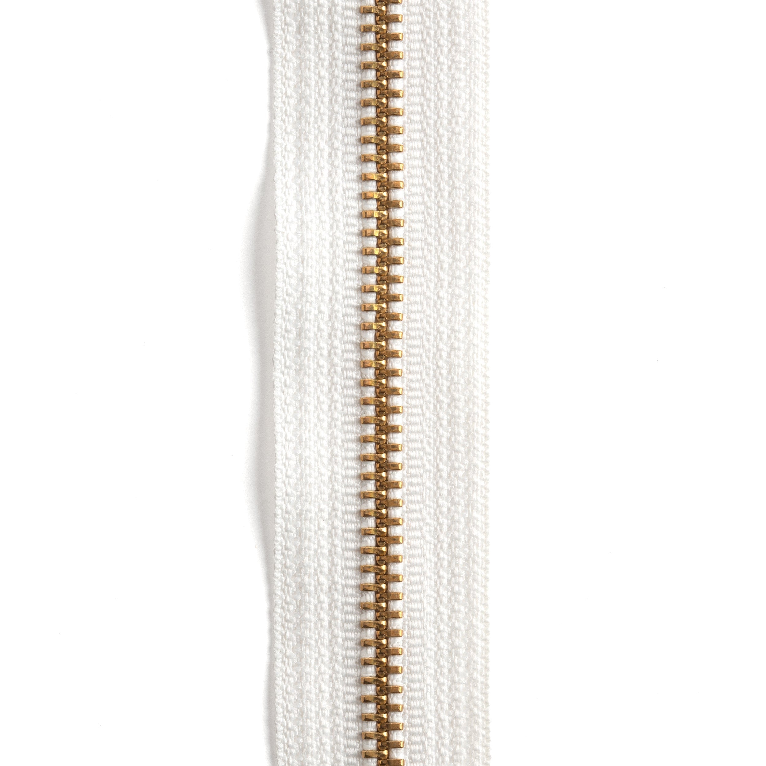 YKK #5 Brass Zipper Tape 6 ft. (1.8 m) | Tandy Leather — Tandy Leather ...