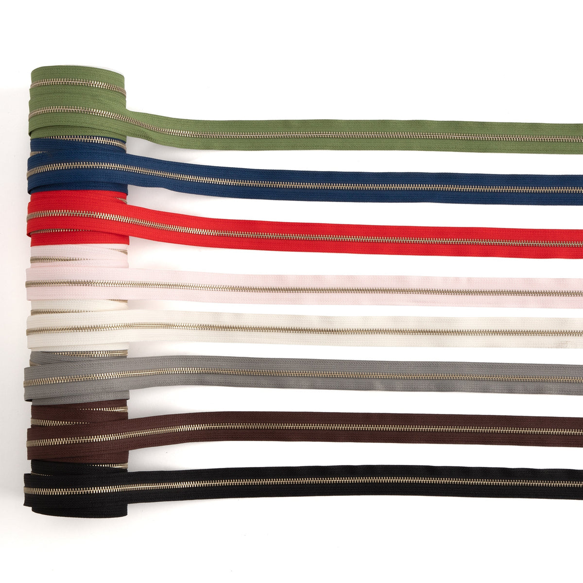 YKK #5 Nickel Plate Zipper Tape 6 ft. (1.8 | Tandy Leather — Tandy ...
