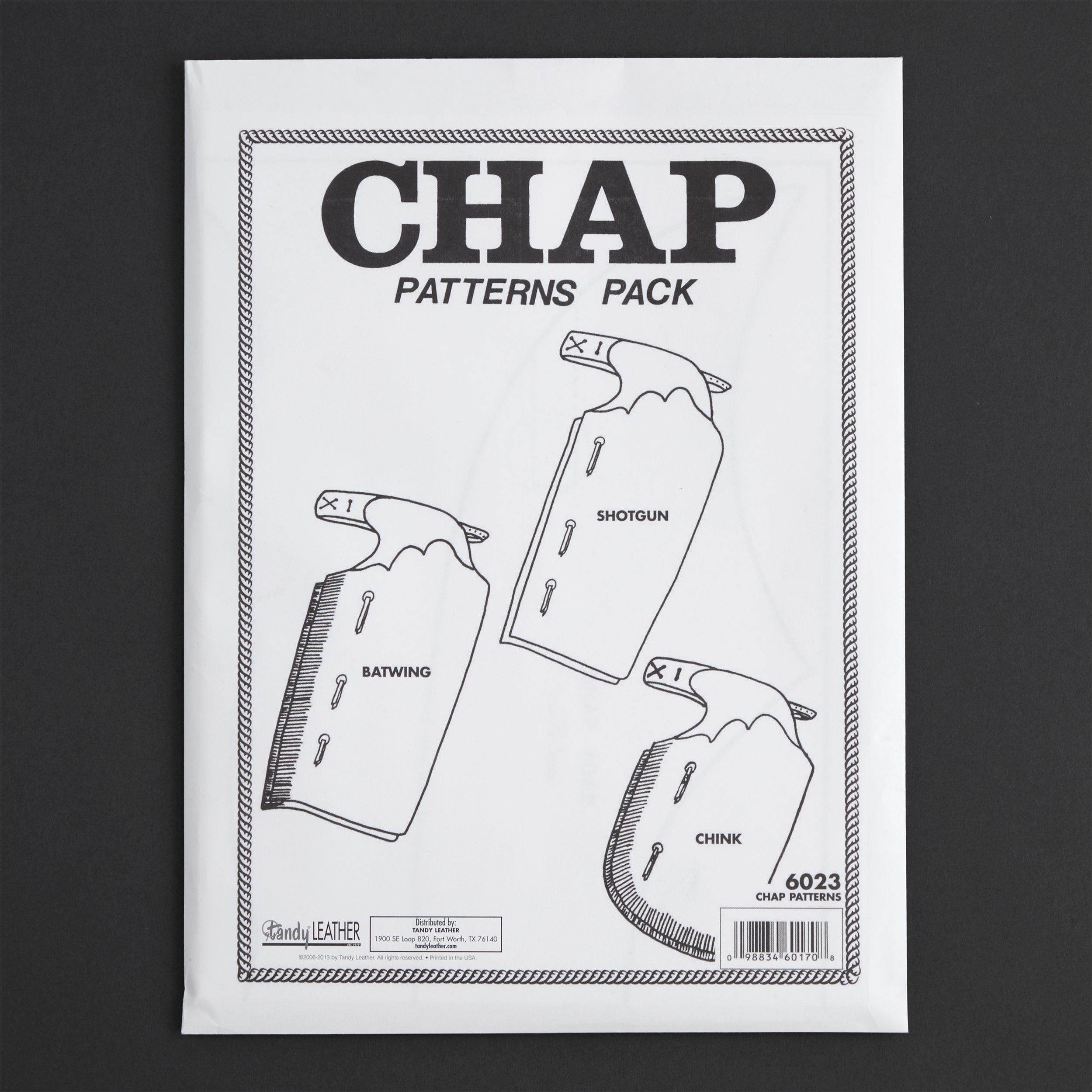 Chap Pattern Pack — Tandy Leather, Inc.