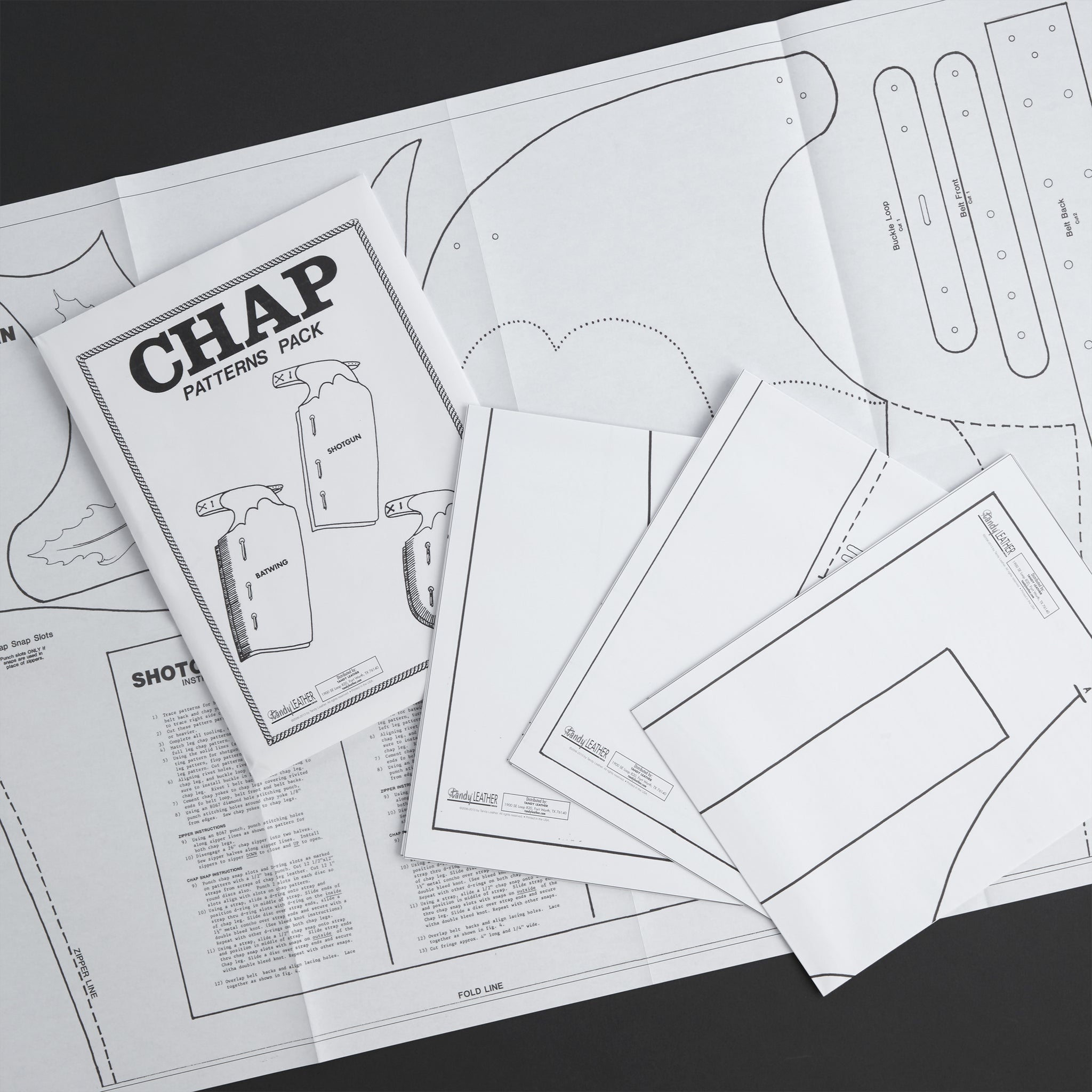 Shop Templates & Patterns at Tandy — Tandy Leather, Inc.