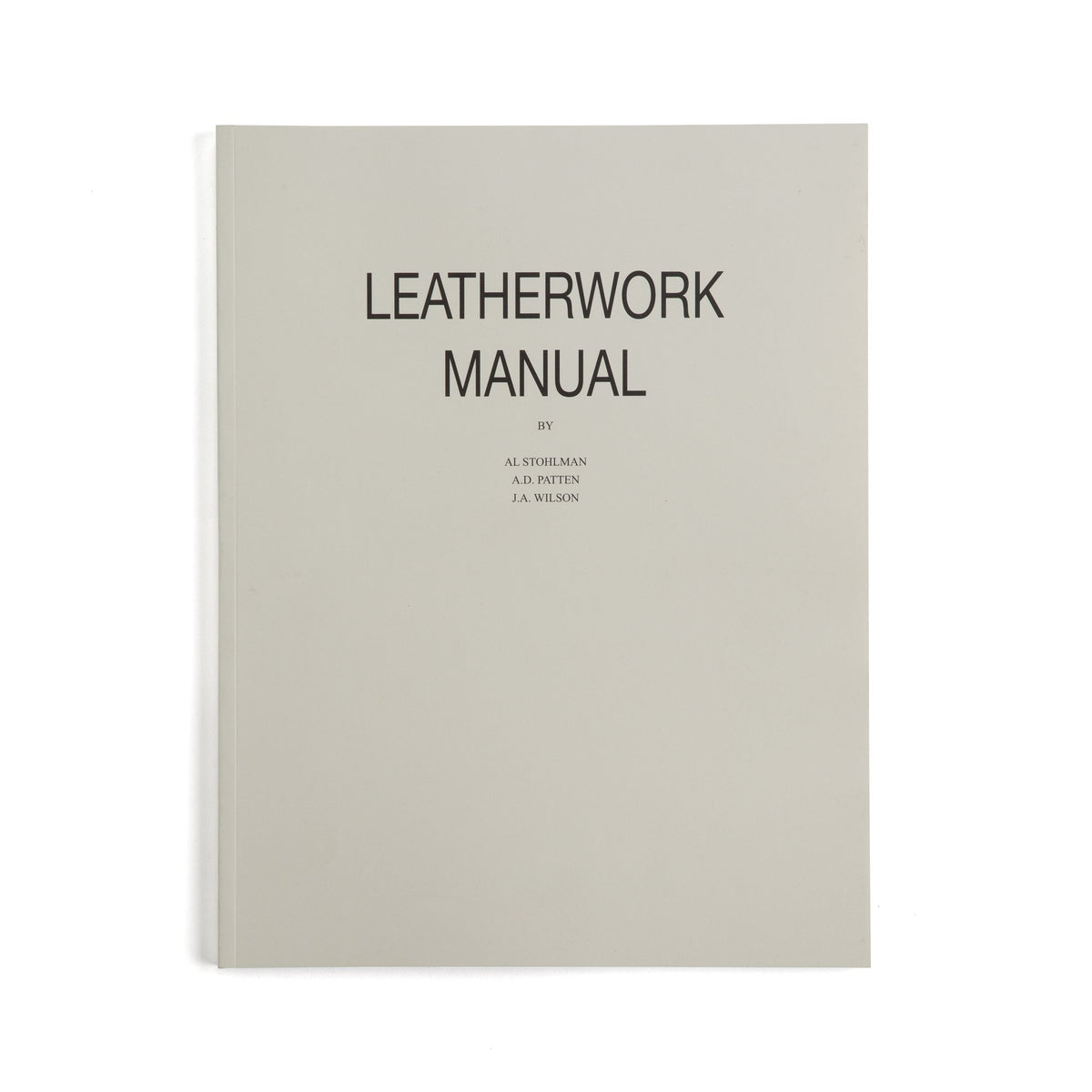 Leatherwork Manual — Tandy Leather, Inc.
